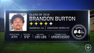 4-Star Recruit Brandon Burton Has Set All Five Official Visits