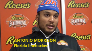 Antonio Morrison discusses his linebacker skills