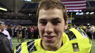 Army Game: Brandon Peters Discusses Army Bowl Experience and Michigan's ...