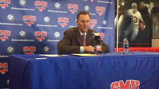 Chad Morris talks rivalry against TCU