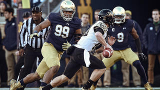 Brian Kelly on Jerry Tillery and Alize Jones