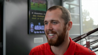 Nathan Theus talks senior night