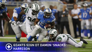 Giants sign DT Damon "Snacks" Harrison