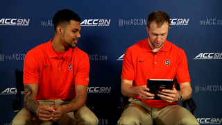Syracuse's Trevor Cooney & Michael Gbinije Dubsmash John Cena & Allen ...