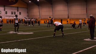 Gopher Practice 3/24: Spring drills