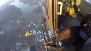 West Point Parachute Team First Person View!