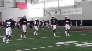 Rodney Garner not happy with freshman defensive lineman