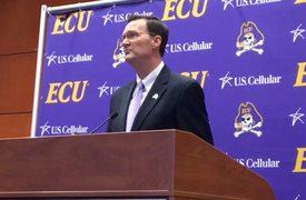 New AD Jon Gilbert explains why he took ECU job