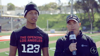 Jalen Hall Interview from The Opening Regional - Los Angeles