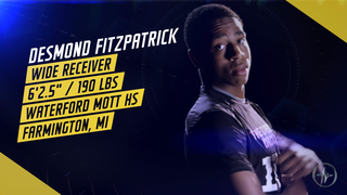 Desmond Fitzpatrick Waterford Mott HS (MI) Scout Spotlight