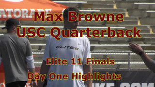 Max Browne at the Elite 11 Finals