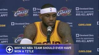 Why No NBA Team Should Ever Have Won the Title