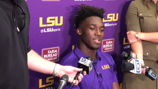 Scout: LSU WR Drake Davis talks competition at WR