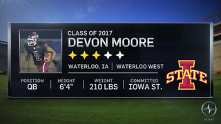 2017 QB Devon Moore Commits to Iowa State