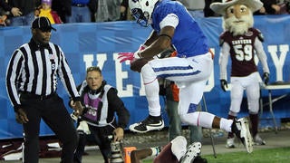 Kentucky WR Dorian Baker on Wildcats' OT Win over EKU