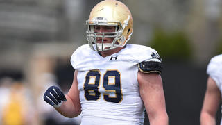 Jacob Matuska's home is at tight end