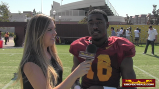 Dominic Davis talks about his USC debut