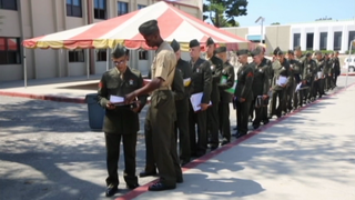 Marines Check Into School of Infantry - West
