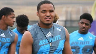 Lokeni Toailoa at B2G Elite Camp