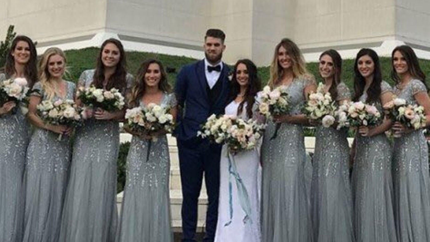 Bryce harper mormon wedding 60 photos - Astyledwedding.com