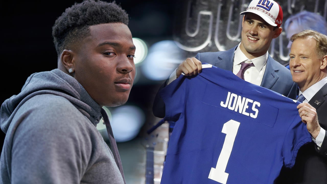 There is no explanation for Daniel Jones over Dwayne Haskins Stream of ...