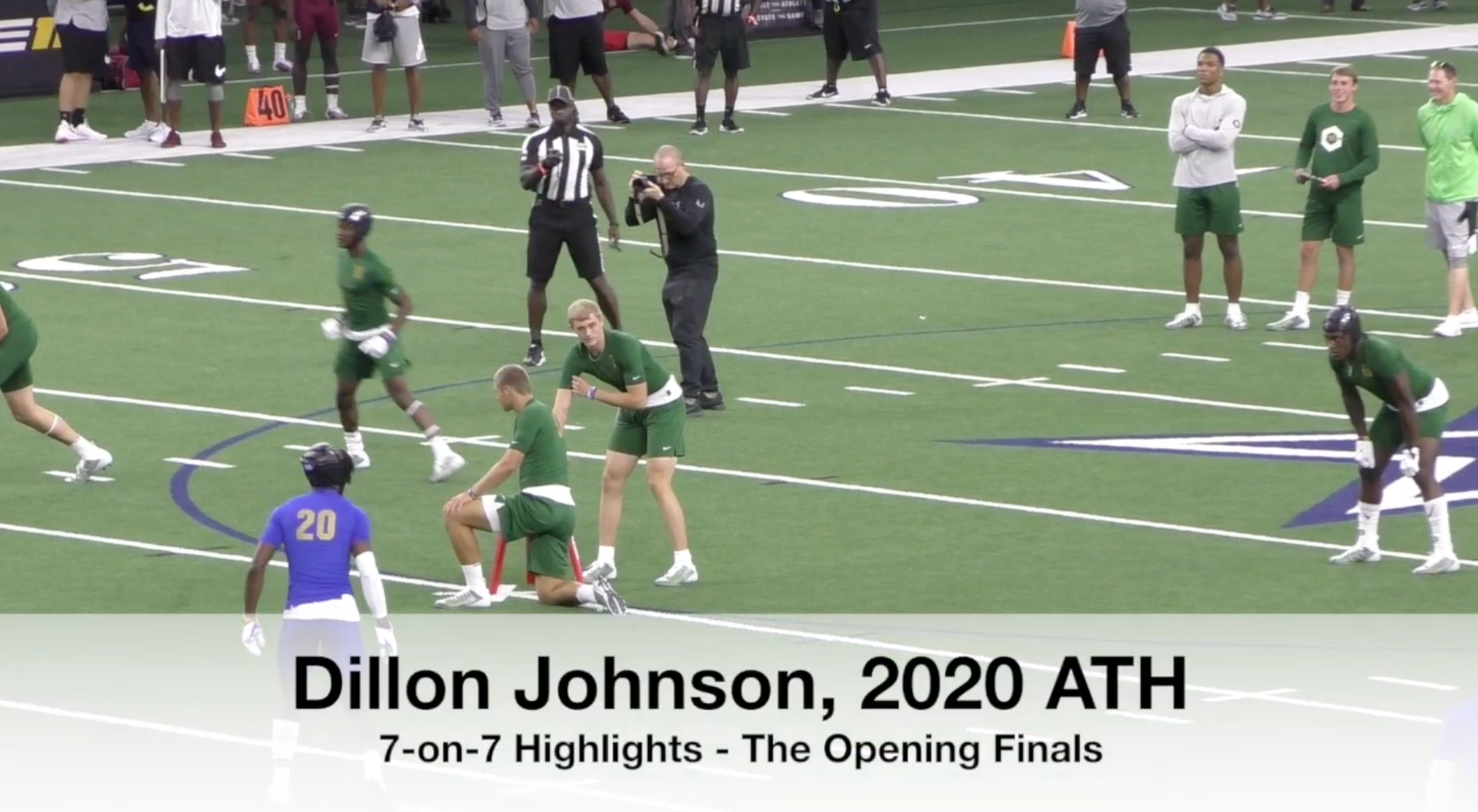 Dillon Johnson - St. Joseph - The Opening Finals 7-on-7 highlights ...