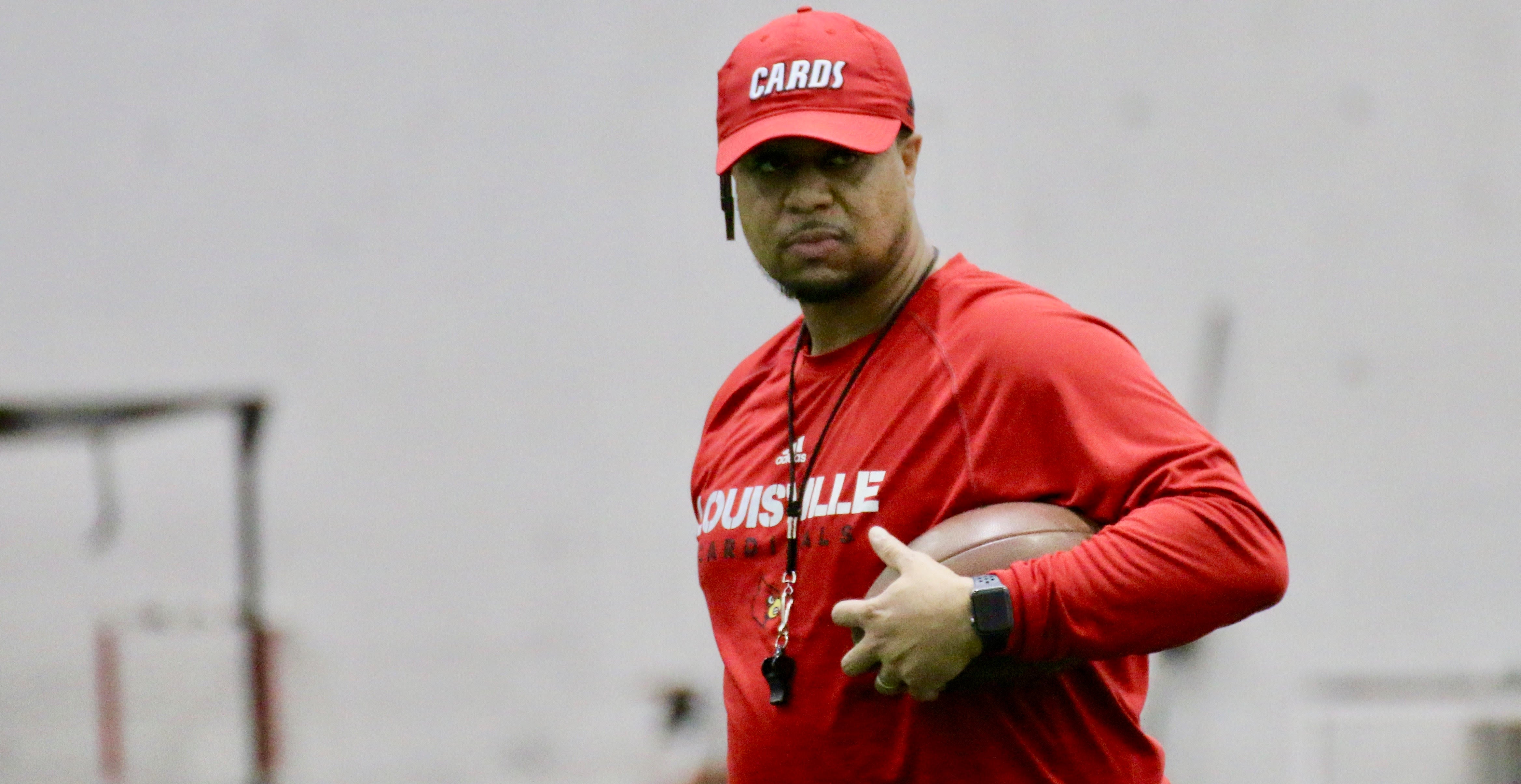 Louisville safety coach ShaDon Brown on senior Isaiah Hayes Stream of ...