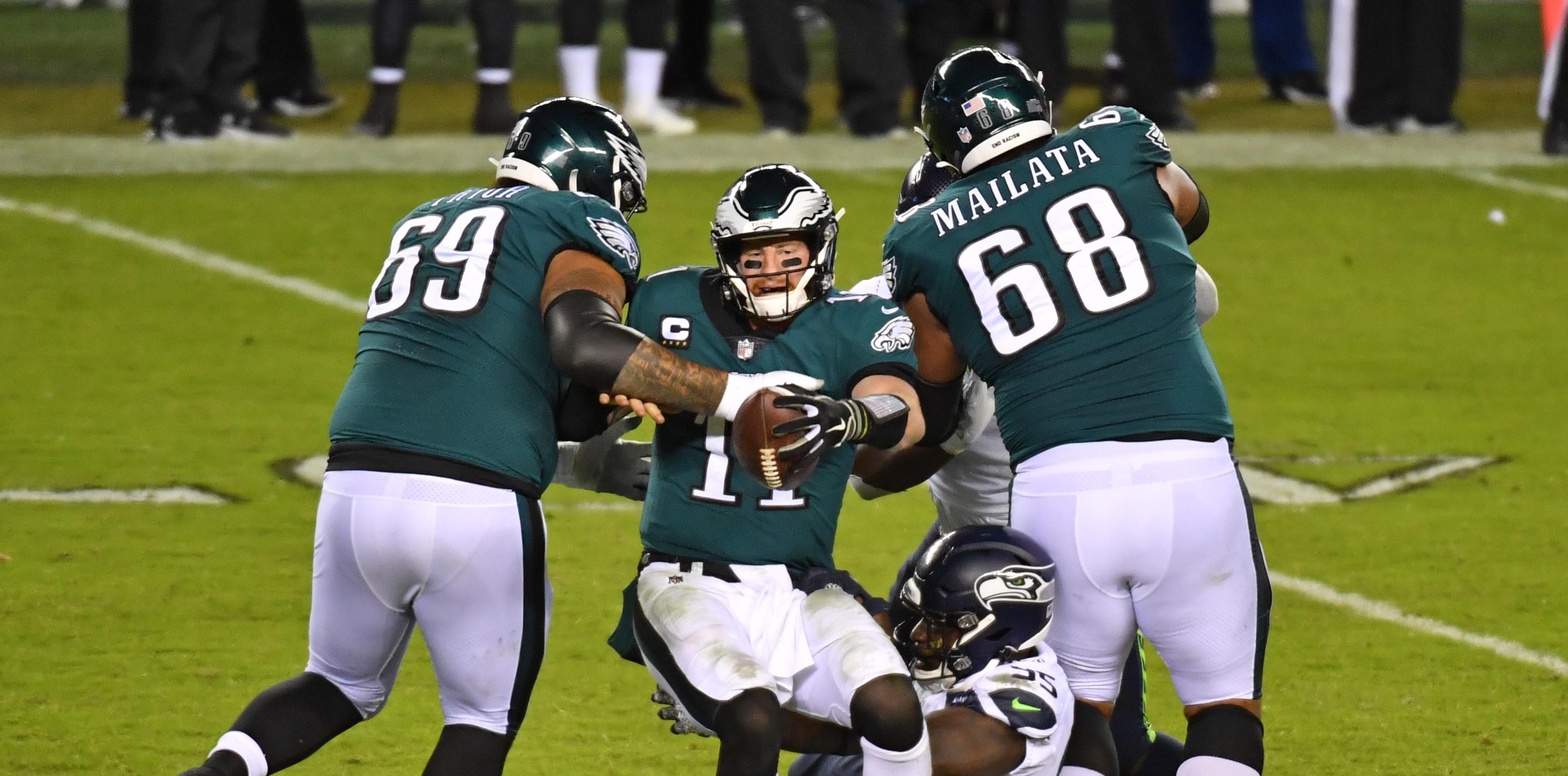 The Jim Rome Show: Carson Wentz falters against the Seahawks Stream of ...