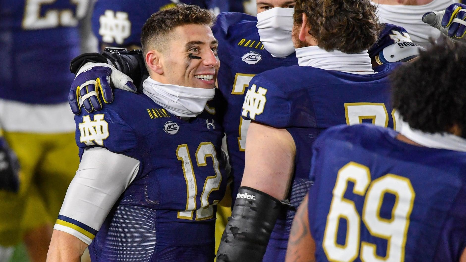 Ian Book On Being The Winningest Quarterback in ND History Stream of ...