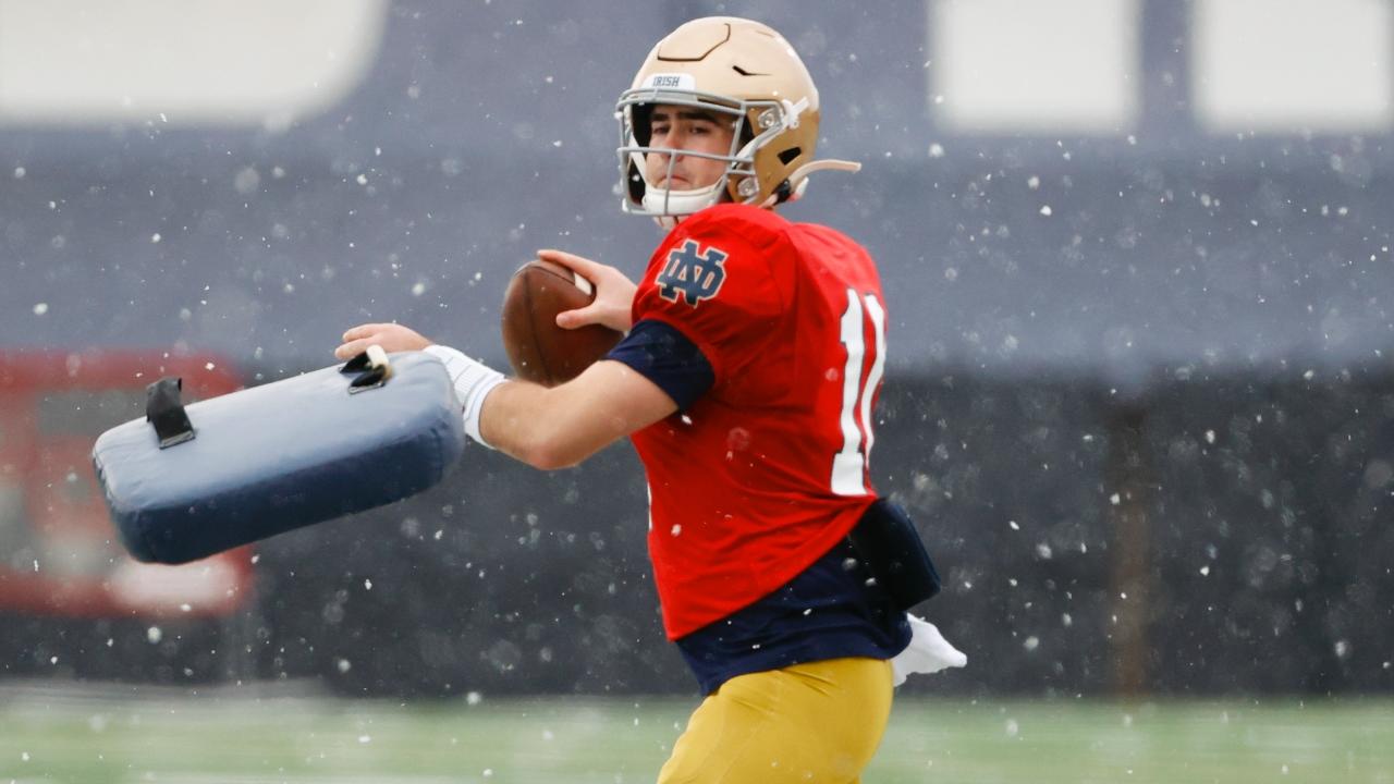 Drew Pyne on The Competition at Quarterback Stream of General Videos ...