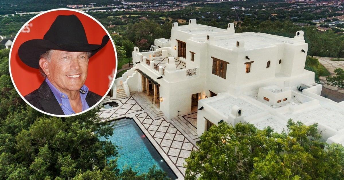 Peek Inside George Strait's $7.5M Texas Adobe-Styled Mansion Spanning ...