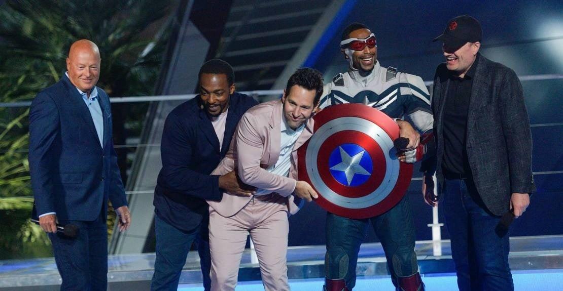 Marvel Fans Went Wild for Paul Rudd's Pink Suit at Avengers Campus Opening