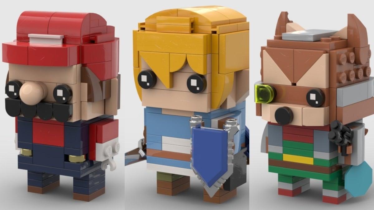 Super Smash Bros. Ultimate Fan Recreates Every Fighter in LEGO Form