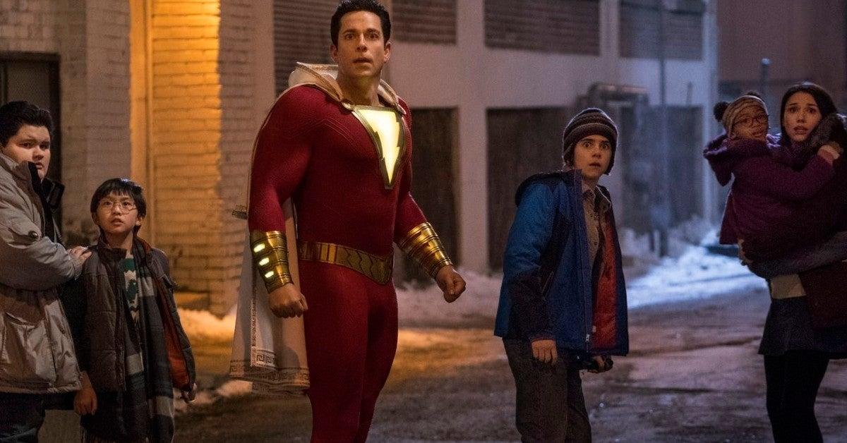 Shazam 2 Set Photos Reveal First Look at New Costume