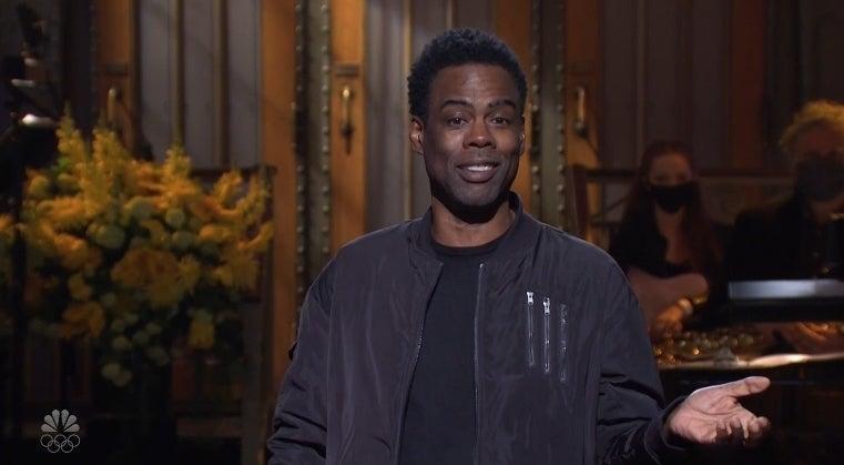 Chris Rock Surprises Saturday Night Live in Emotional Monologue