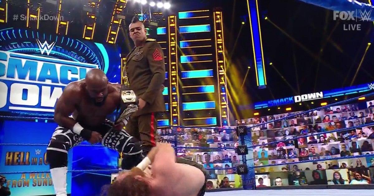 WWE's Apollo Crews Reveals Commander Azeez's In-Ring SmackDown Debut