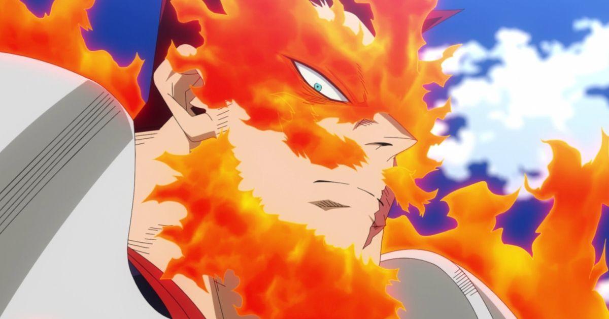 My Hero Academia Reimagines Endeavor's Hottest Scene Ever in Full Color
