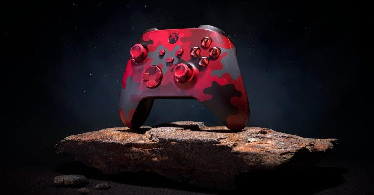 Xbox Series X Releases New Red Camo Controller