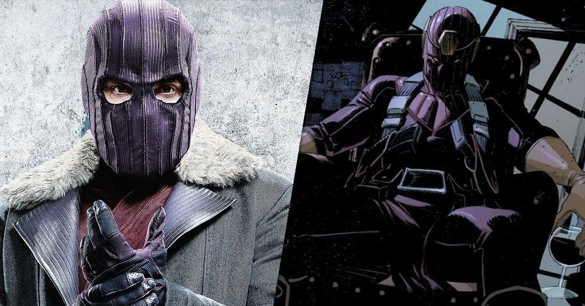 Baron Zemo's Purple Mask Explained by Falcon and the Winter Soldier's ...
