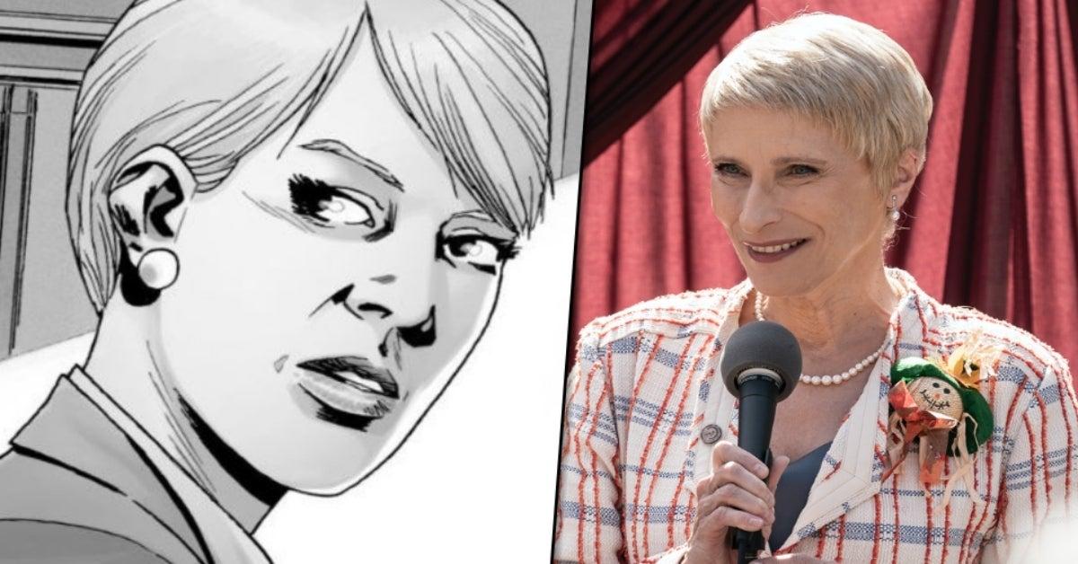 The Walking Dead Reveals First Look at Governor Pamela Milton in Season 11