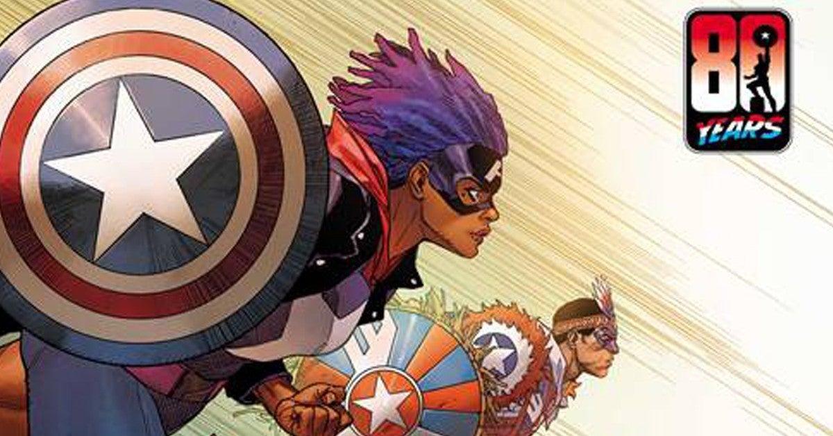 Marvel Unites Five Different Captain Americas for First Time