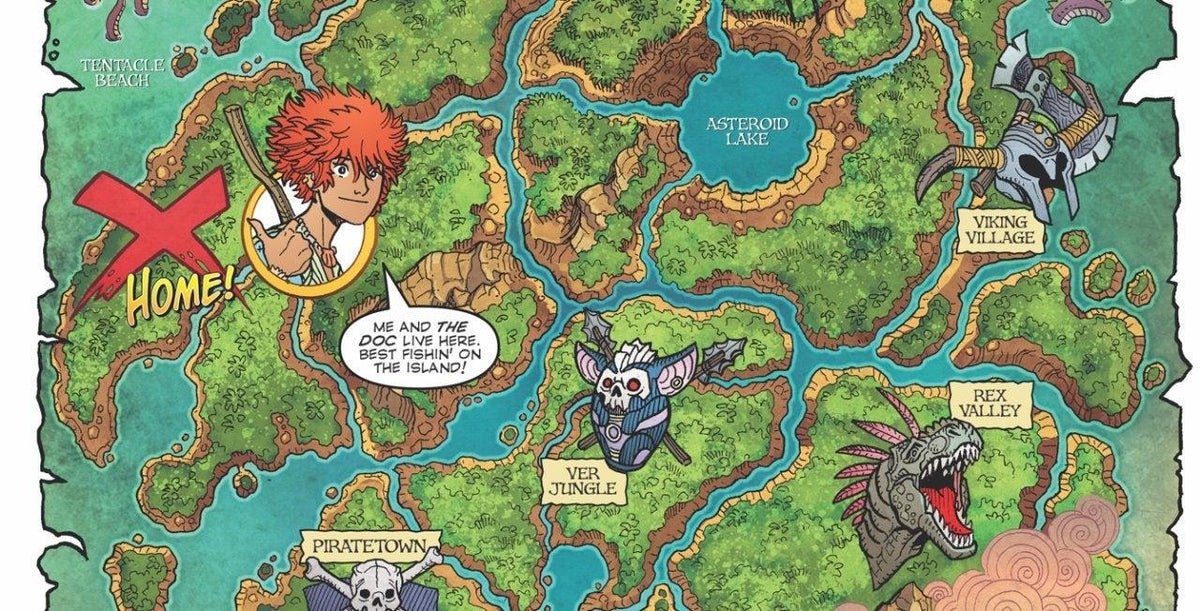 John Layman's Bermuda: Check Out This Exclusive Map of the Island of ...