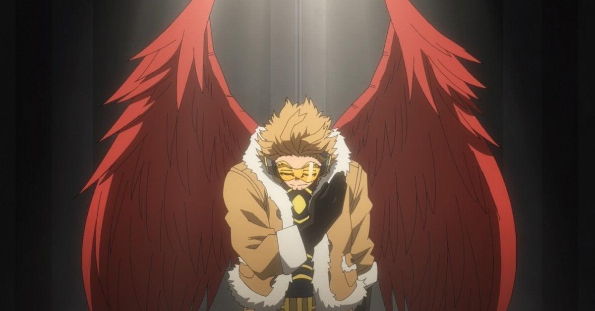 My Hero Academia Promo Teases Hawks' Secret Villain Meeting