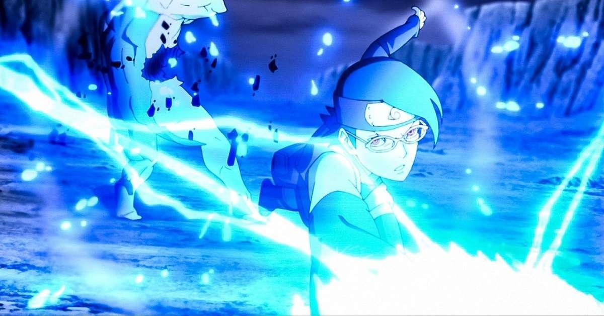 Naruto Unleashes Sarada's Chidori in This Epic Scene