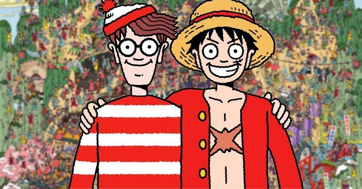 One Piece Debuts Massive Puzzle Art for Where's Waldo Collab