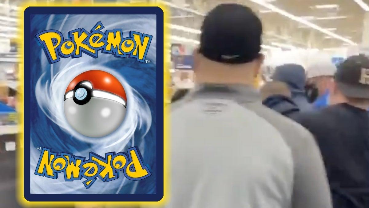 WATCH: Pokemon TCG Scalpers Fight Over Cards at Walmart