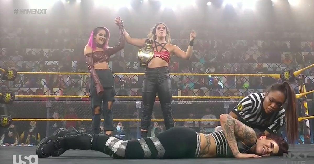 NXT Women's Champion Raquel Gonzalez Retains Against Mercedes Martinez