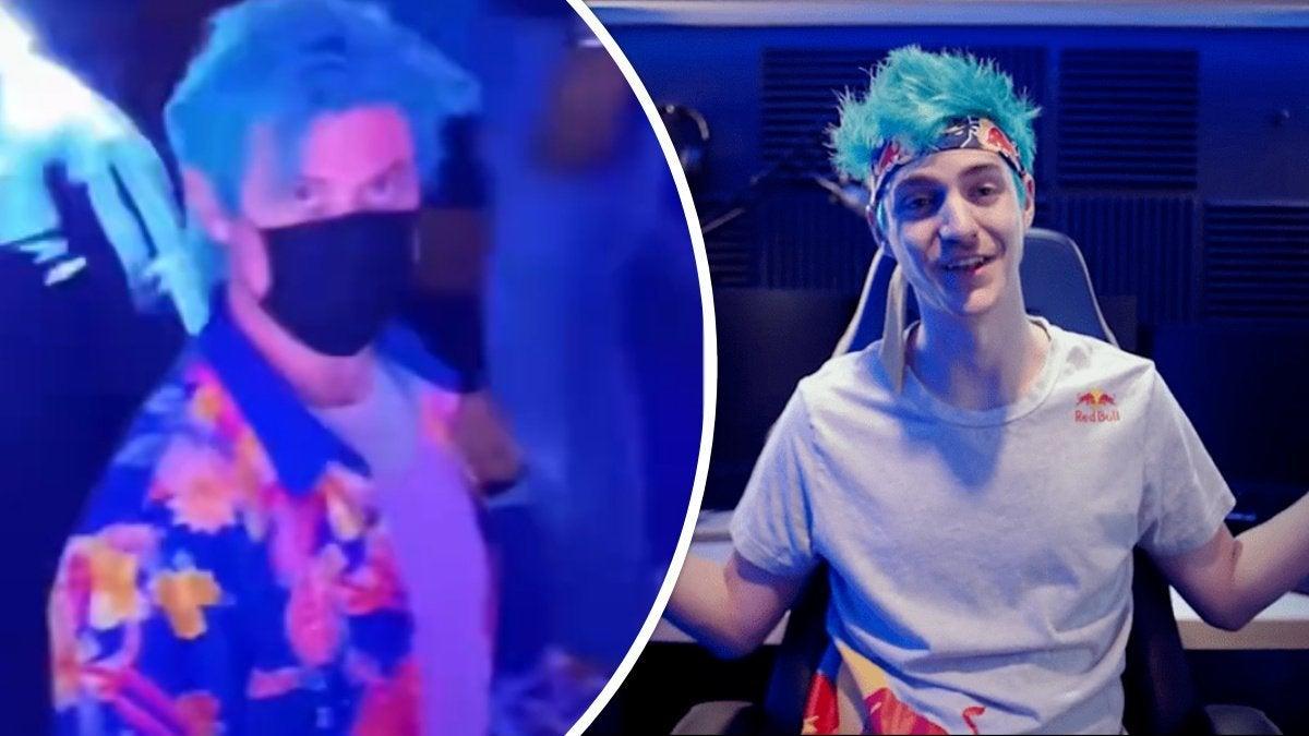 Ninja Reacts to Someone Impersonating Him to Infiltrate a Celebrity ...