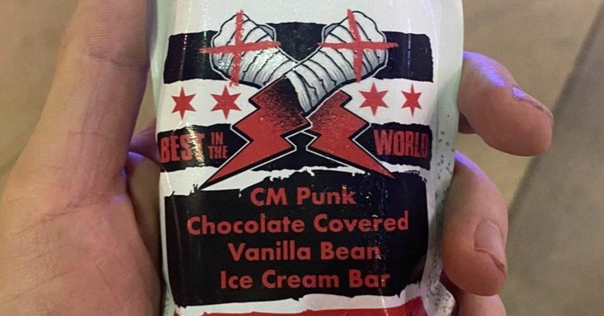 CM Punk Gives Out Free Ice Cream Bars to Fans Attending AEW Rampage