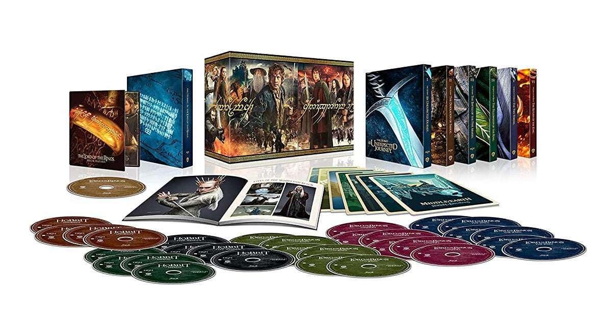 Middle Earth 6-Film Ultimate Collector's Edition 4K UHD Blu-ray Box Set ...